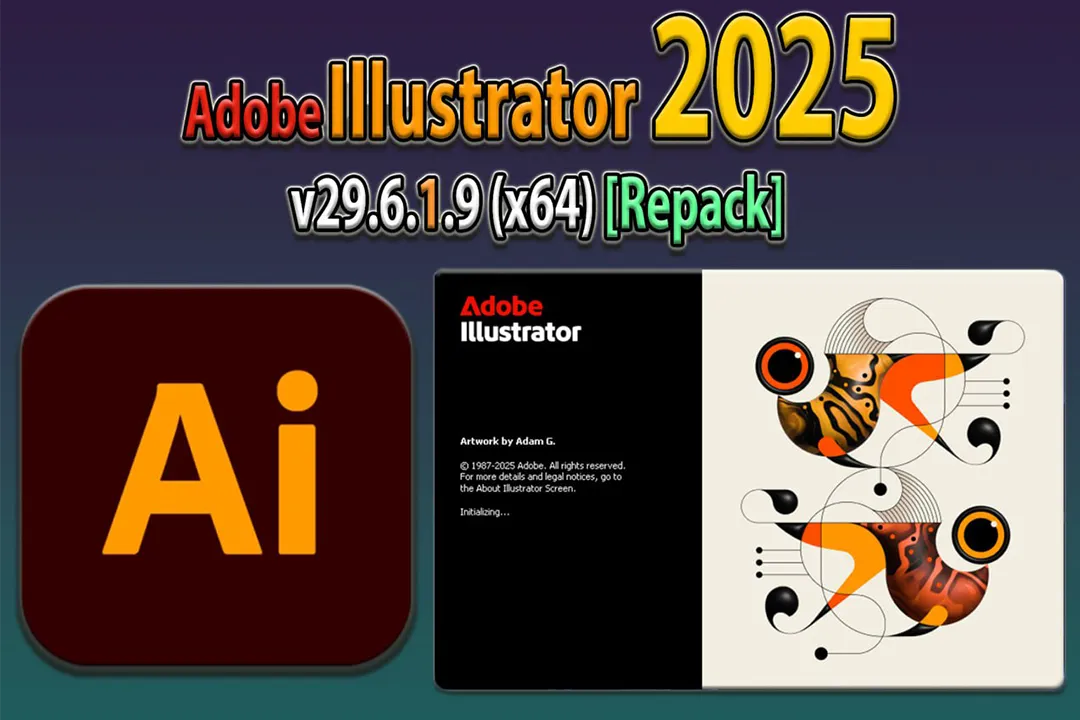 Adobe Illustrator 2025 (Repack) - နောက်ဆုံးထွက်ဗားရှင်း - jdbkx.net
